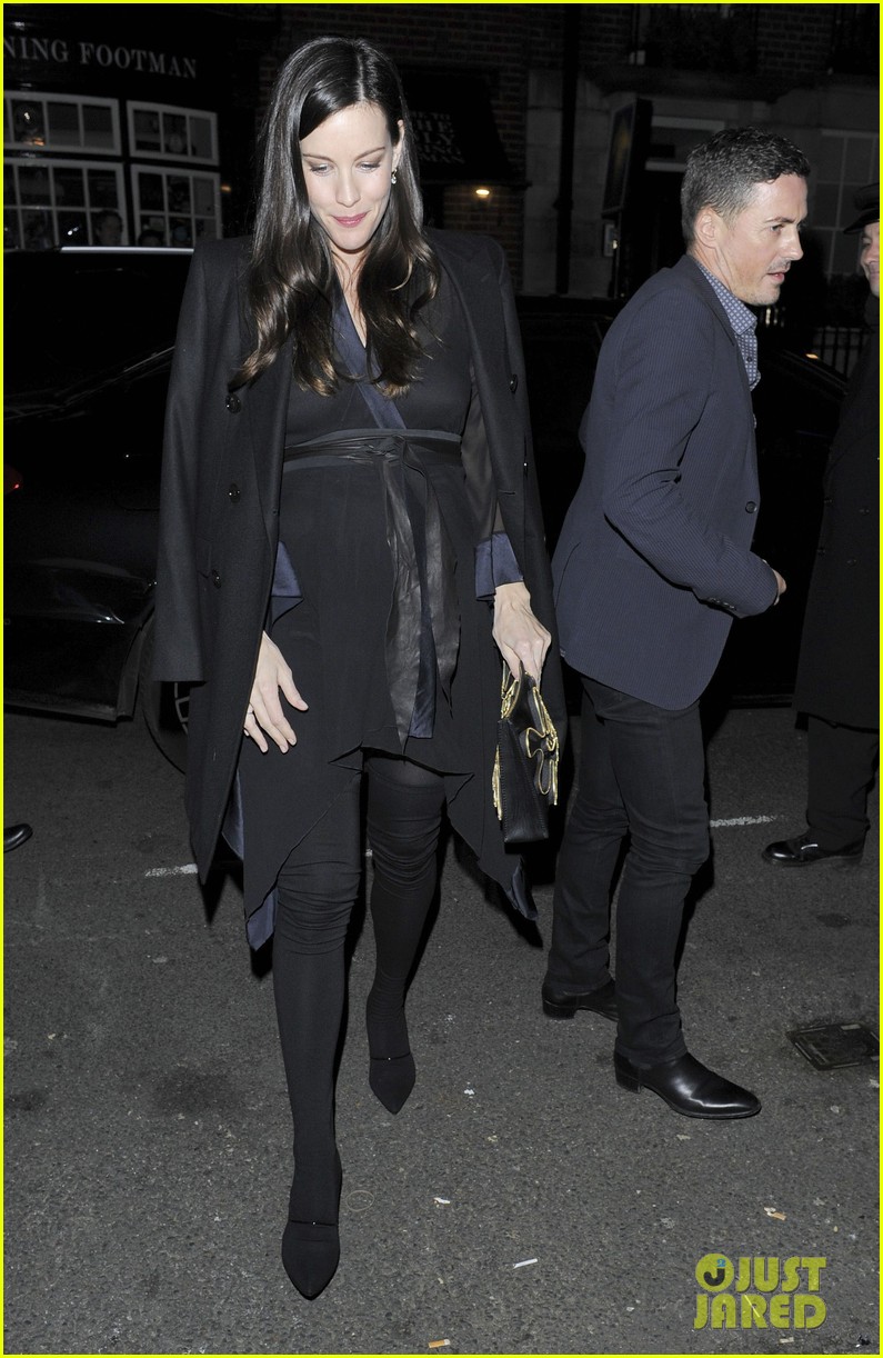 Pregnant Liv Tyler & Boyfriend Dave Gardner Look So in Love at 'Another ...