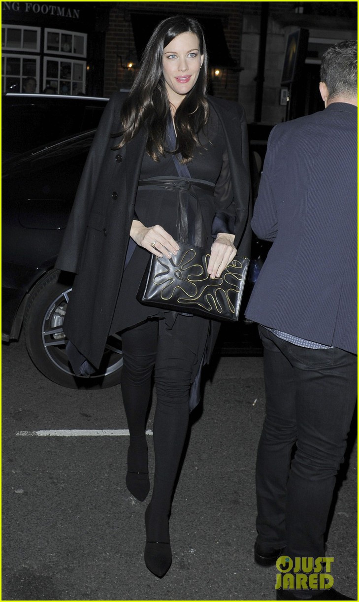 Pregnant Liv Tyler & Boyfriend Dave Gardner Look So in Love at 'Another ...