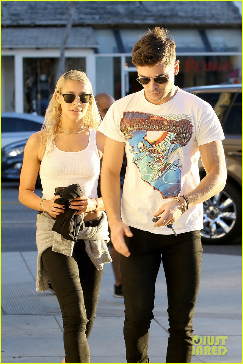 Zac Efron Accompanies Sami Miro To Modeling Meeting: Photo 3235819 ...