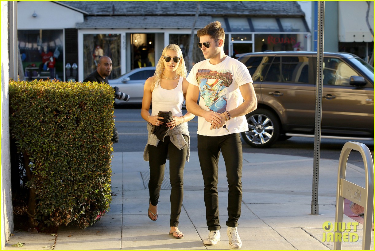 Zac Efron Accompanies Sami Miro To Modeling Meeting: Photo 3235826 ...