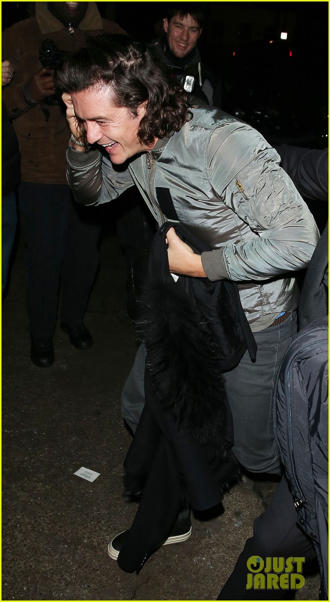 Orlando Bloom's Face Shows How Excited He Is For Dinner: Photo 3254187 ...