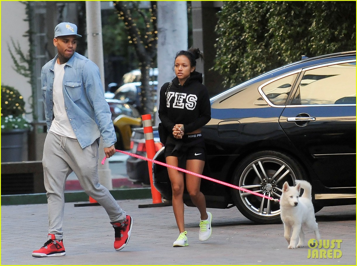 Chris Brown & Karrueche Tran Shop Together After Engagement Rumors ...