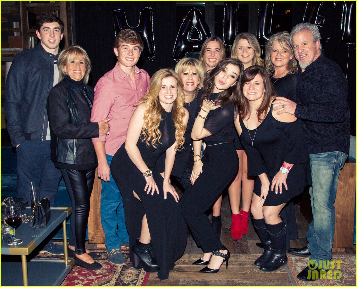 Hailee Steinfeld Parties It Up for Her 18th Birthday Surrounded By Her ...