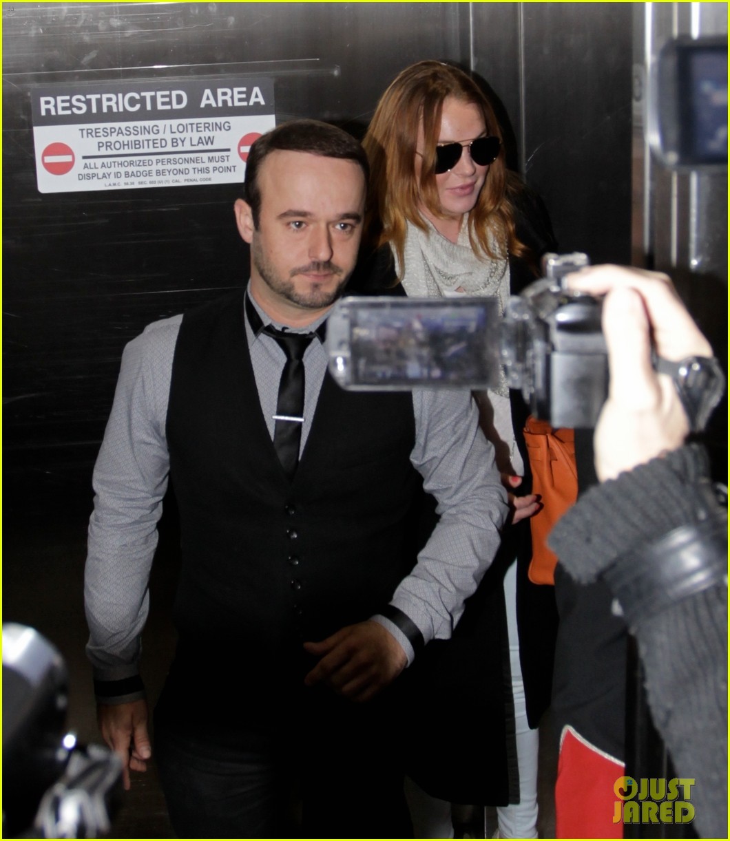 Lindsay Lohan Still Has Her Assistant Matt Harrell!: Photo 3270158 ...