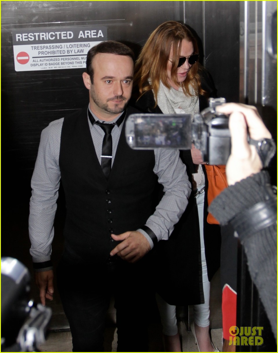 Lindsay Lohan Still Has Her Assistant Matt Harrell!: Photo 3270182 ...