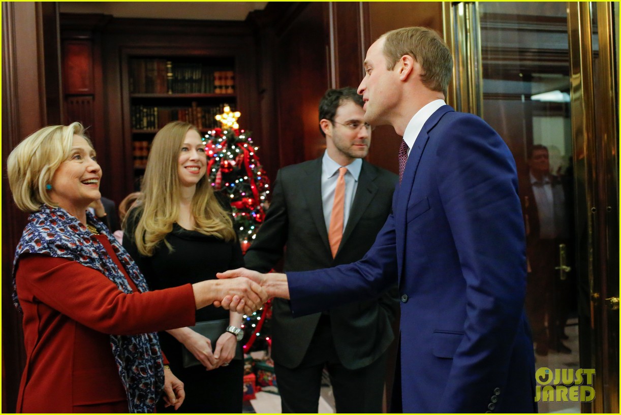 Hilary Clinton Looks So Excited to Meet Up with Kate Middleton & Prince ...