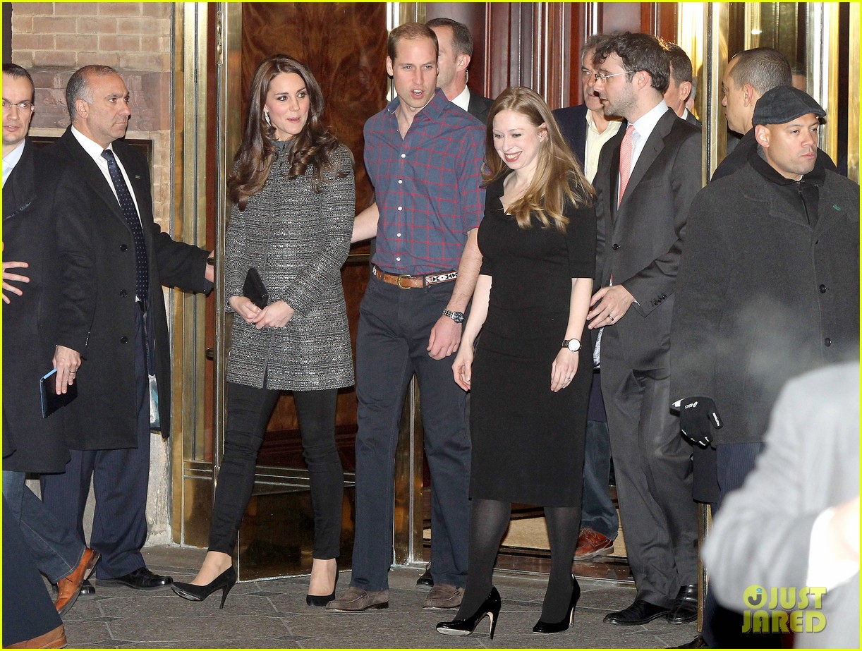 Hilary Clinton Looks So Excited to Meet Up with Kate Middleton & Prince ...