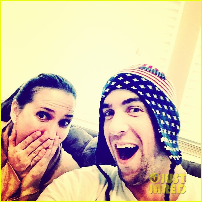 Michael Phelps Goes Practically Naked to Pajama Party with Girlfriend ...