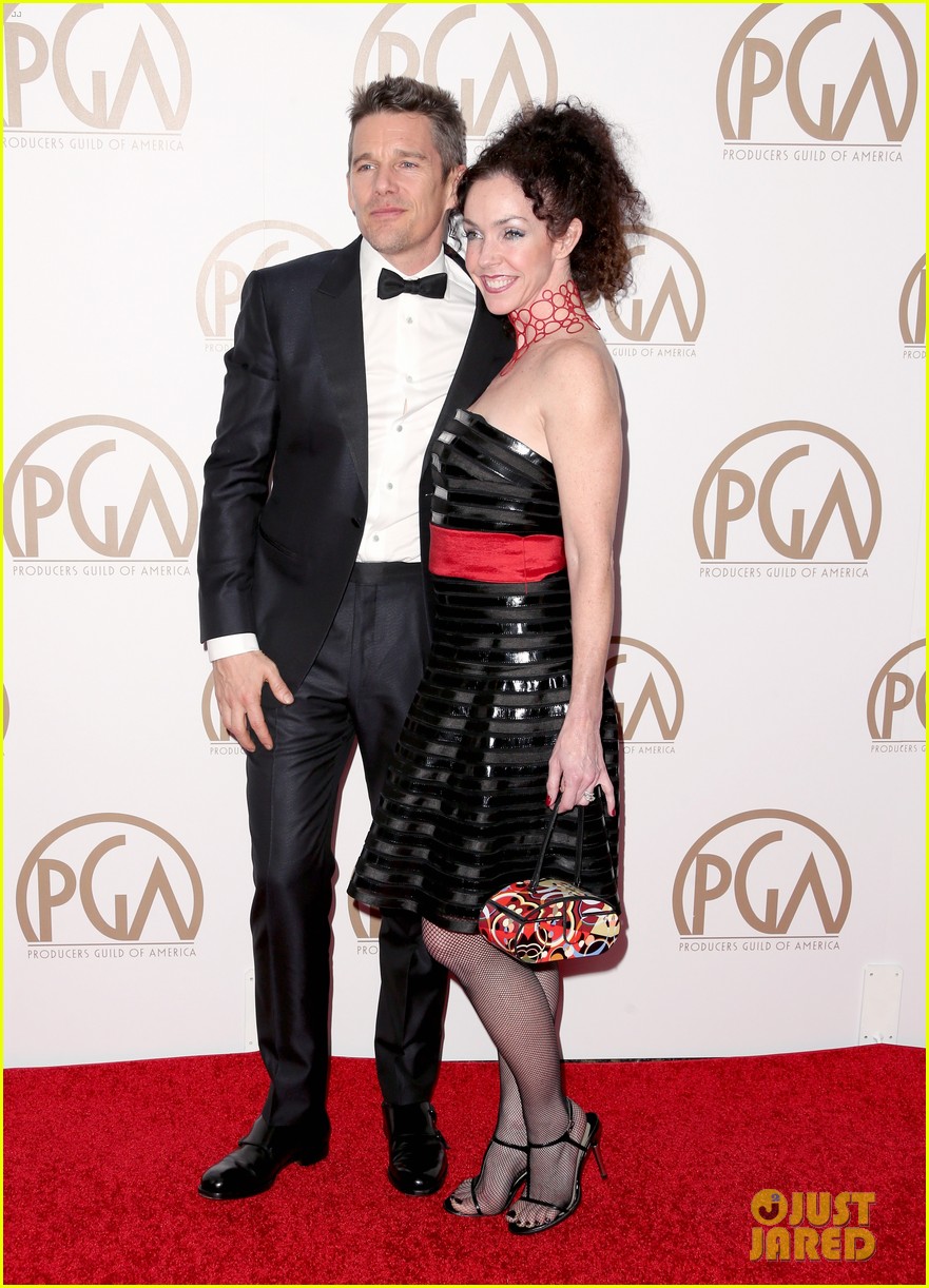 Ellar Coltrane & Ethan Hawke Are 'Boyhood' Father-Son Duo at PGA Awards ...