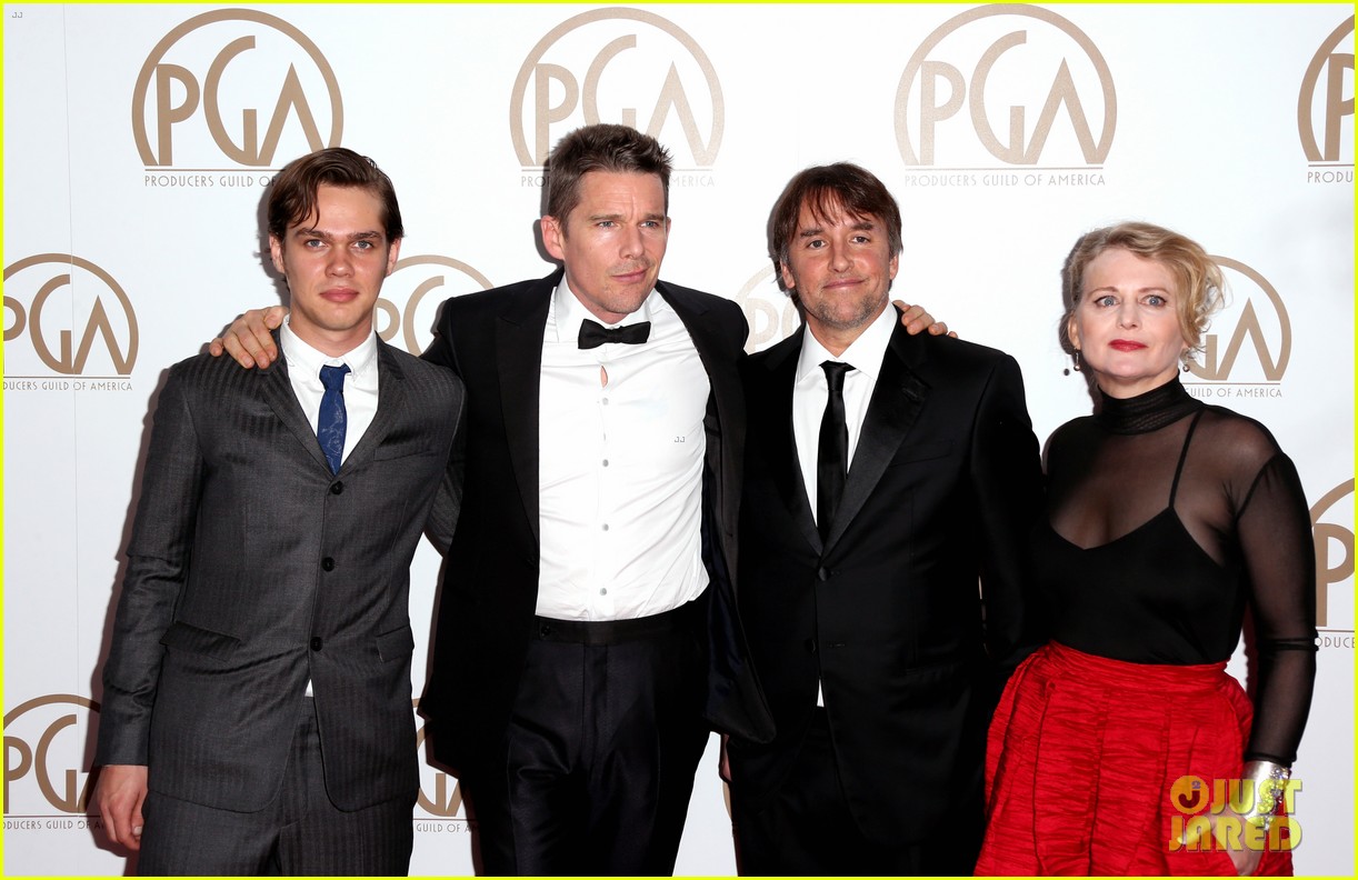 Ellar Coltrane & Ethan Hawke Are 'Boyhood' Father-Son Duo at PGA Awards ...