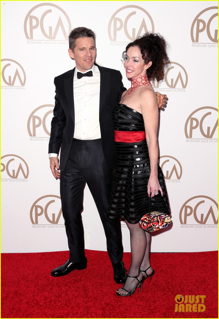 Ellar Coltrane & Ethan Hawke Are 'Boyhood' Father-Son Duo at PGA Awards ...
