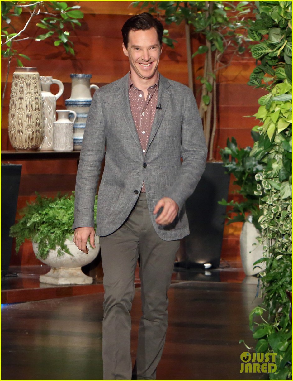 Benedict Cumberbatch Visits 'Ellen' For the First Time & Talks Fans ...