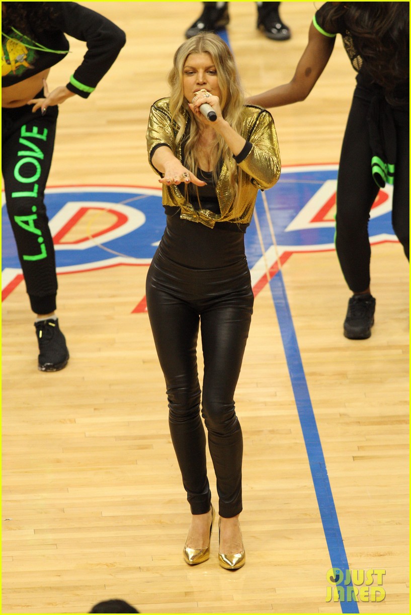 Fergie Gets Clippers Owner Steve Ballmer Dancing Wild to 'L.A.Love ...