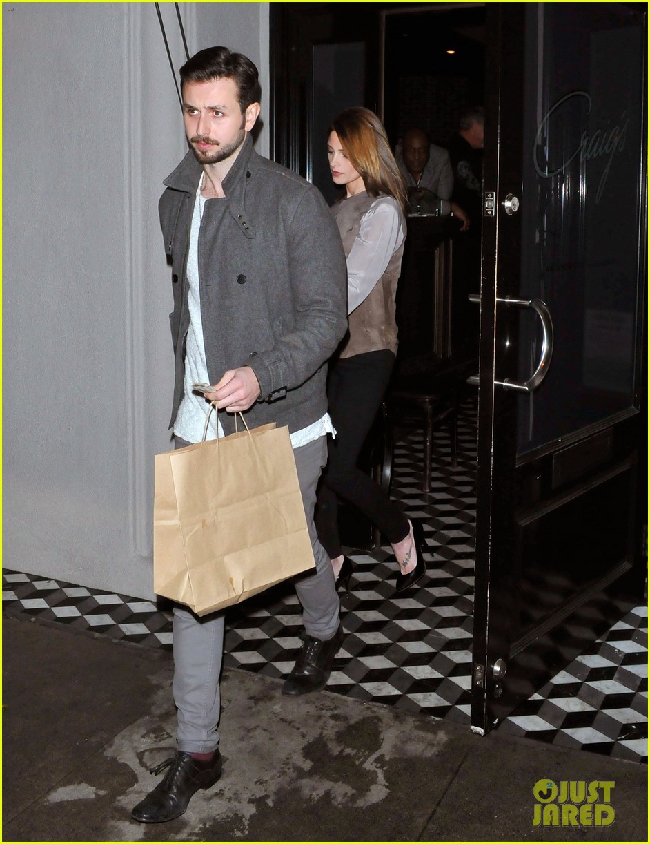 Ashley Greene Lets Boyfriend Paul Khoury Lead the Way at Craig's: Photo ...