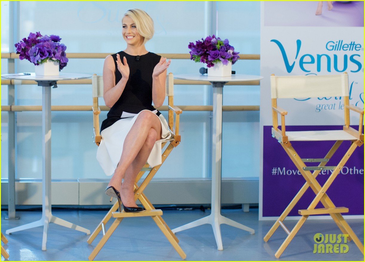 Julianne Hough Shows Off Her Signature 'Swirl' Dance With Gillette ...