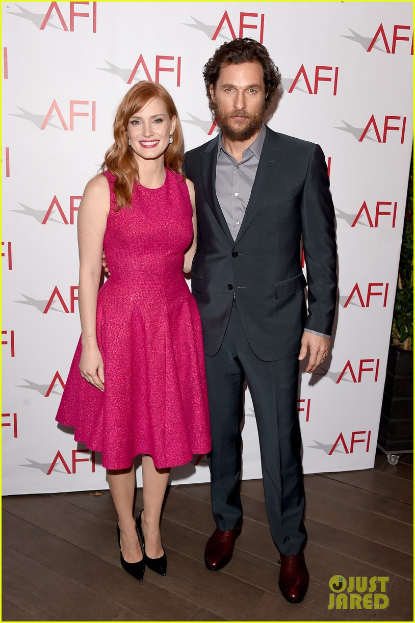 Matthew McConaughey Wears His Bushy Beard at AFI Awards: Photo 3276006 ...