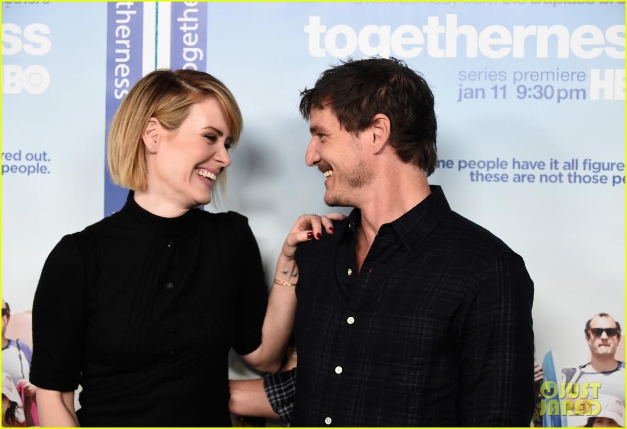 Full Sized Photo Of Sarah Paulson Pedro Pascal Live It Up With Togetherness Cast 31 Photo full-sized-photo-of-sarah-paulson-pedro-pascal-live-it-up-with-togetherness-cast-31-photo