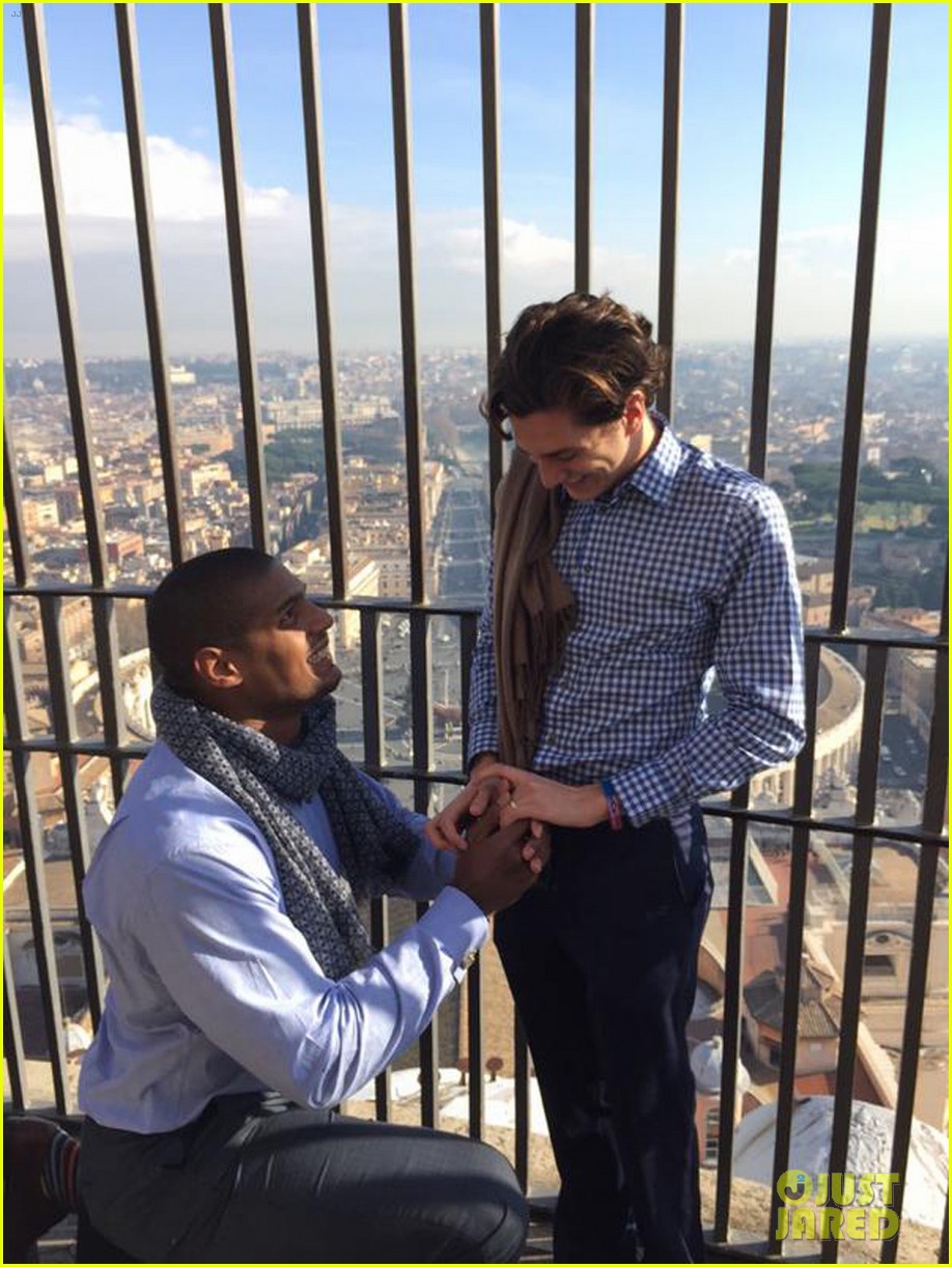 Michael Sam Proposed to Vito Cammisano at the Vatican! (Photo): Photo ...