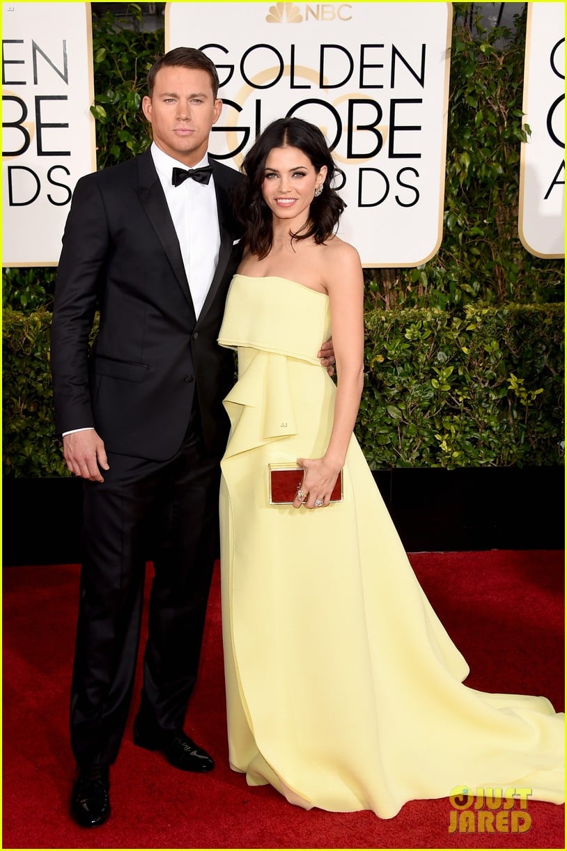 Channing Tatum Has a Serious Tan at Golden Globes 2015: Photo 3277963 ...