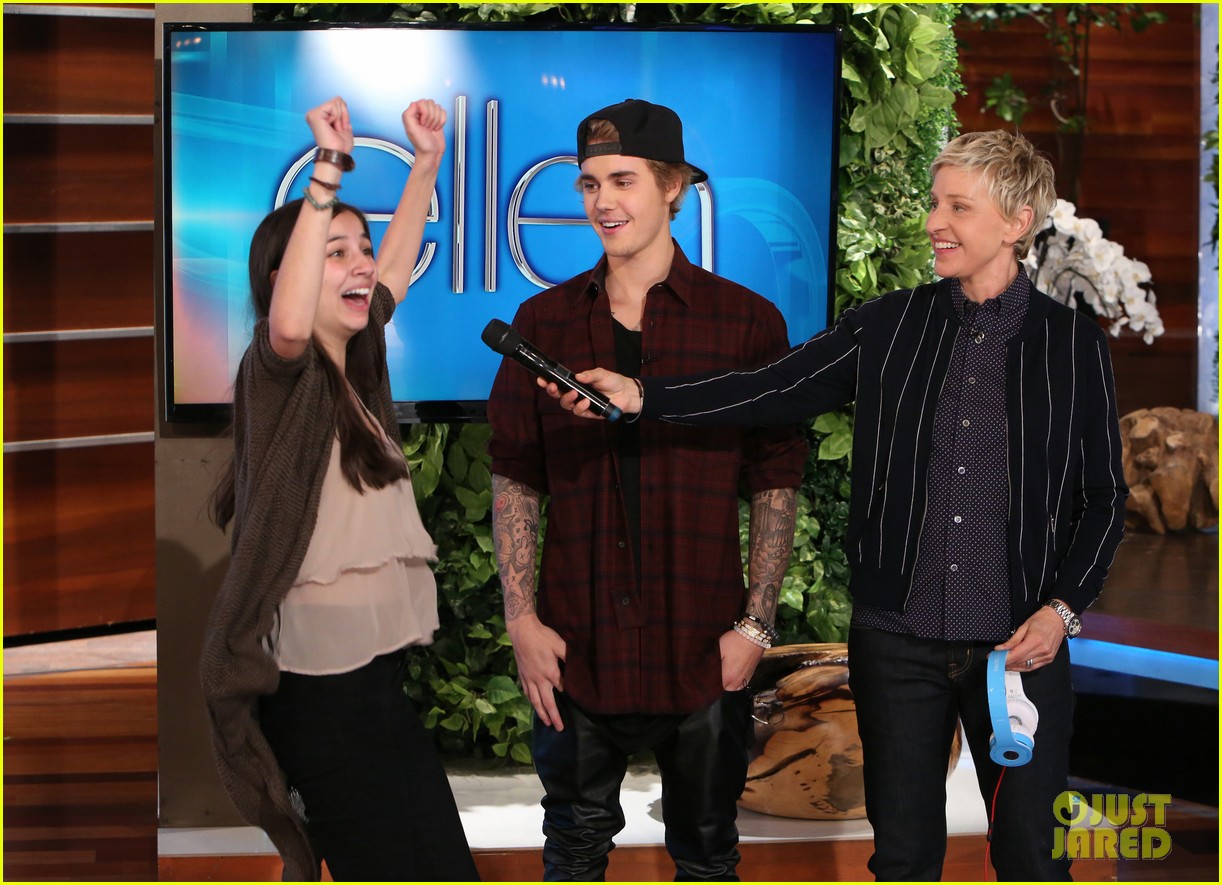 Justin Bieber on 'Ellen' - Watch Another Surprise Appearance! : Photo ...