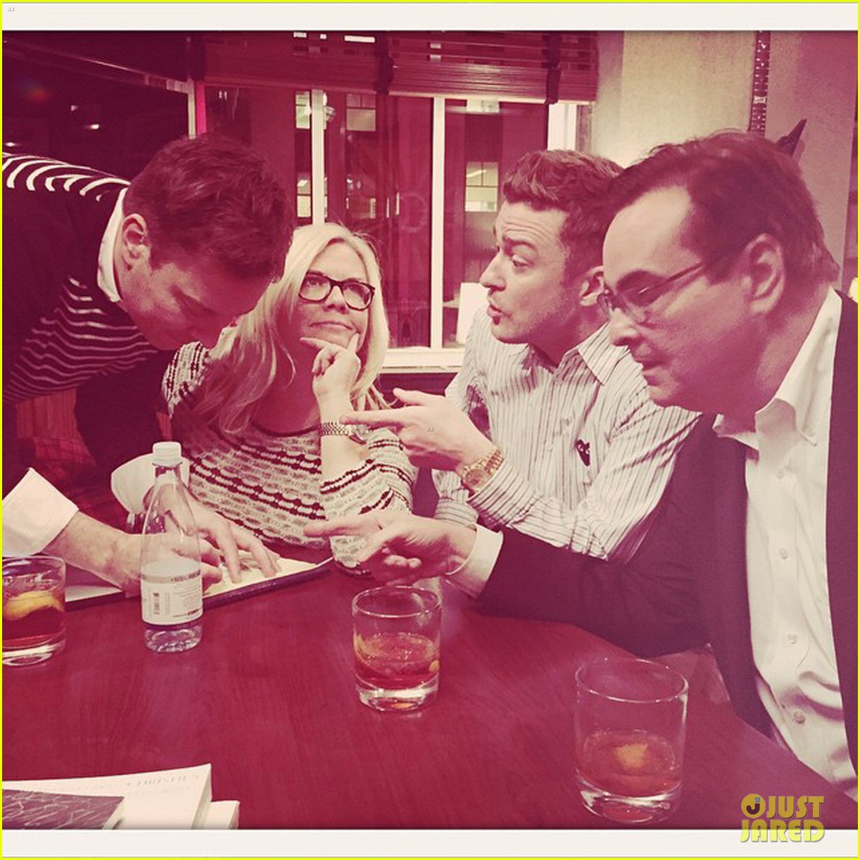 Miley Cyrus & Patrick Scharzenegger Fight Over Pizza at 'SNL 40': Photo ...