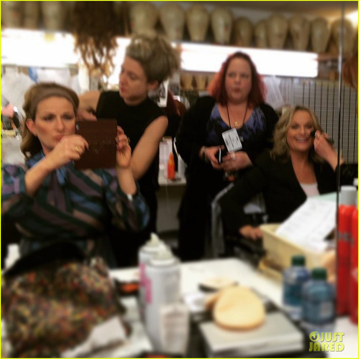 Miley Cyrus & Patrick Scharzenegger Fight Over Pizza at 'SNL 40': Photo ...