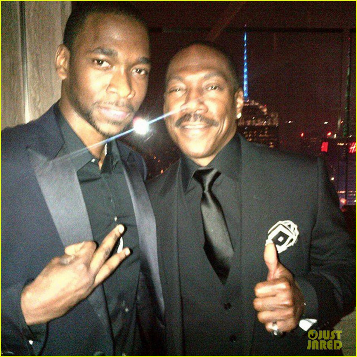 Miley Cyrus & Patrick Scharzenegger Fight Over Pizza at 'SNL 40': Photo ...