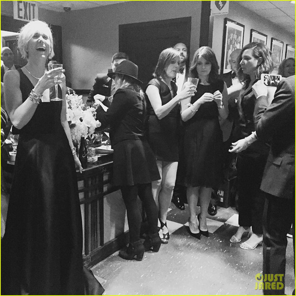 Miley Cyrus & Patrick Scharzenegger Fight Over Pizza at 'SNL 40': Photo ...