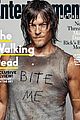 Walking Dead’s Norman Reedus Says ‘Bite Me’ on ‘EW’ Cover | Magazine ...