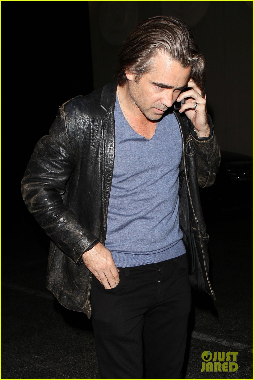 Colin Farrell Shaves Off 'True Detective' Mustache For Dinner With ...