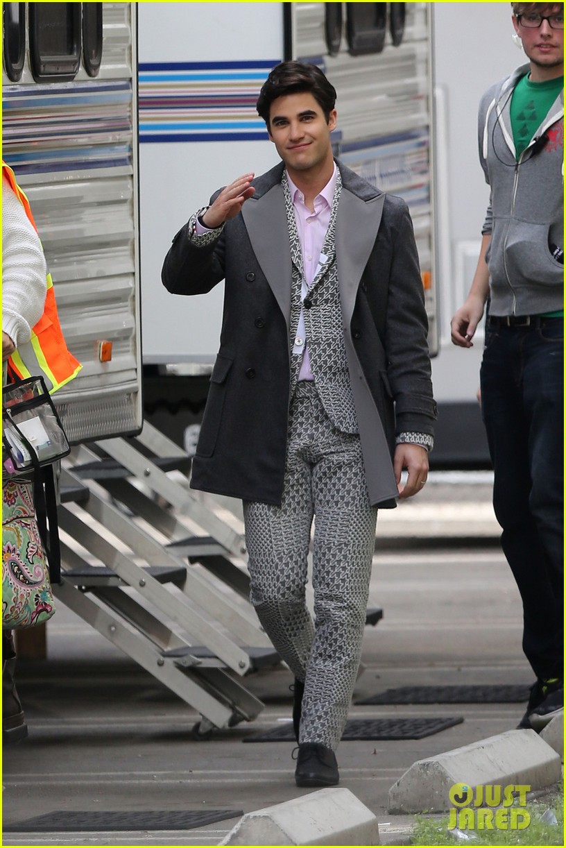 Darren Criss & Chris Colfer Film Some Final Klaine Scenes For 'Glee': Photo 3309119 | Chris ...