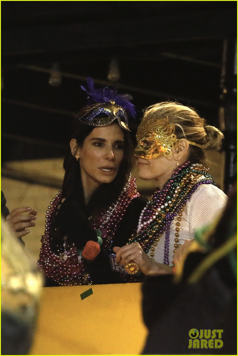 Chelsea Handler Goes Topless for Sandra Bullock's Mardi Gras Party ...