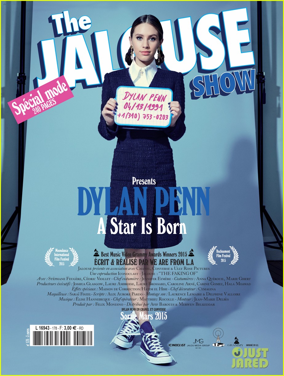 Dylan Penn Is a Star On 'Jalouse' March 2015 Cover (Exclusive): Photo ...