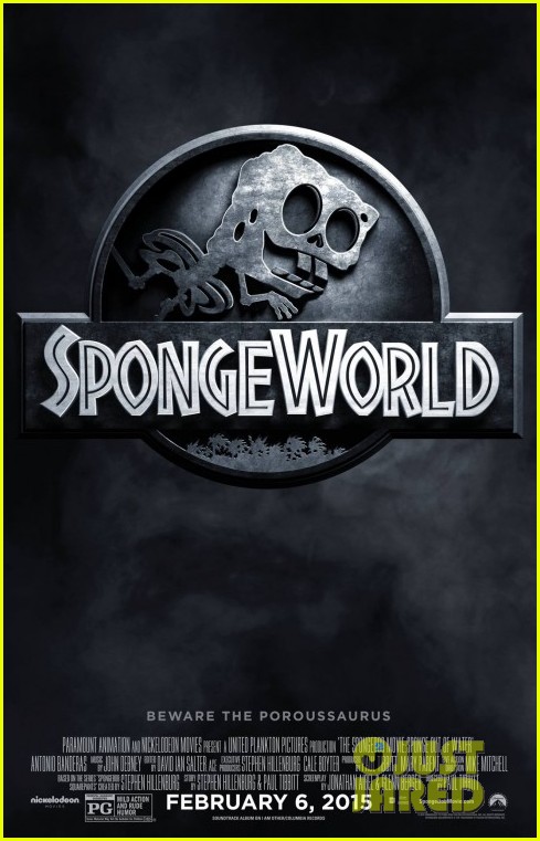 'SpongeBob Movie' Parodies 'Fifty Shades of Grey,' 'Jurassic World ...