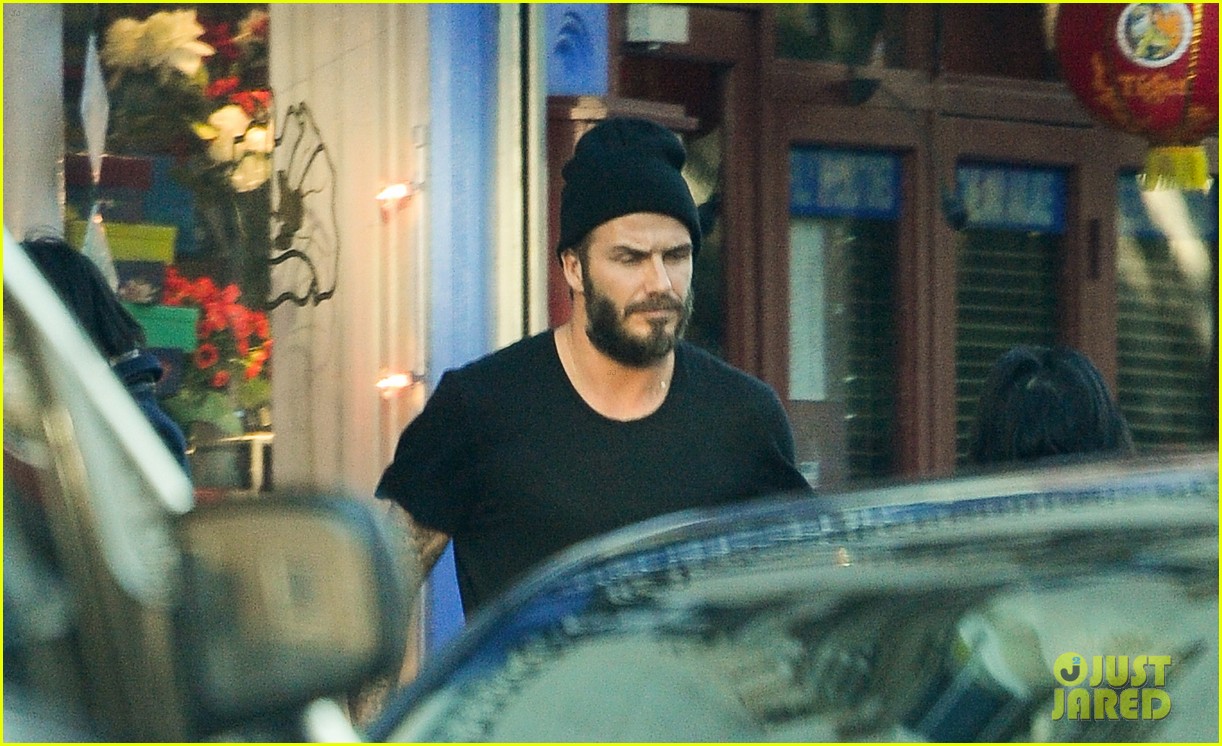 David Beckham Runs Errands Rocking His Sexy Scruff: Photo 3321402 ...