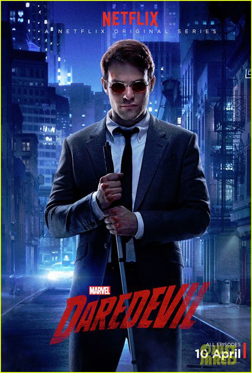 Charlie Cox Sports Blood On His Hands In 'Daredevil' Character Poster ...