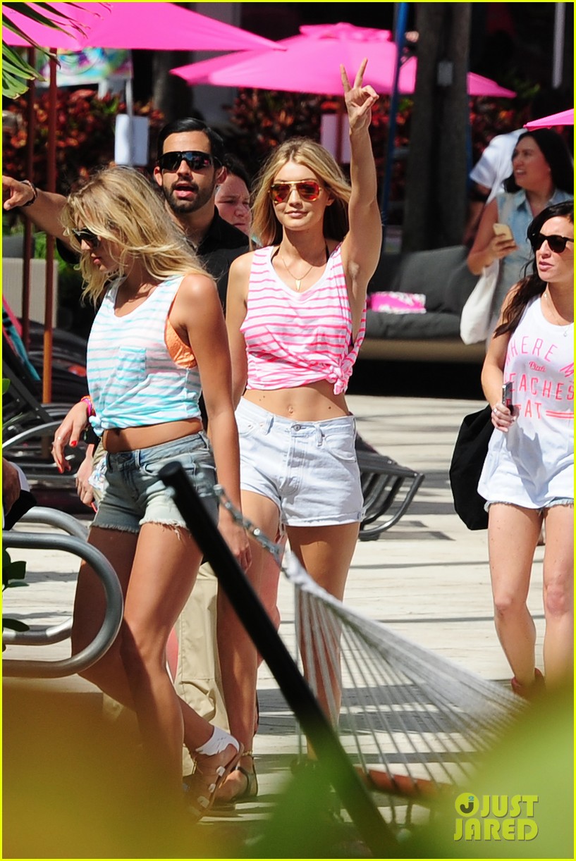 Gigi Hadid Celebrates Rachel Hilbert's Birthday At Victoria's Secret ...