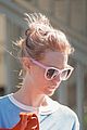 January Jones Debuts New Bright Pink Hair | January Jones : Just Jared