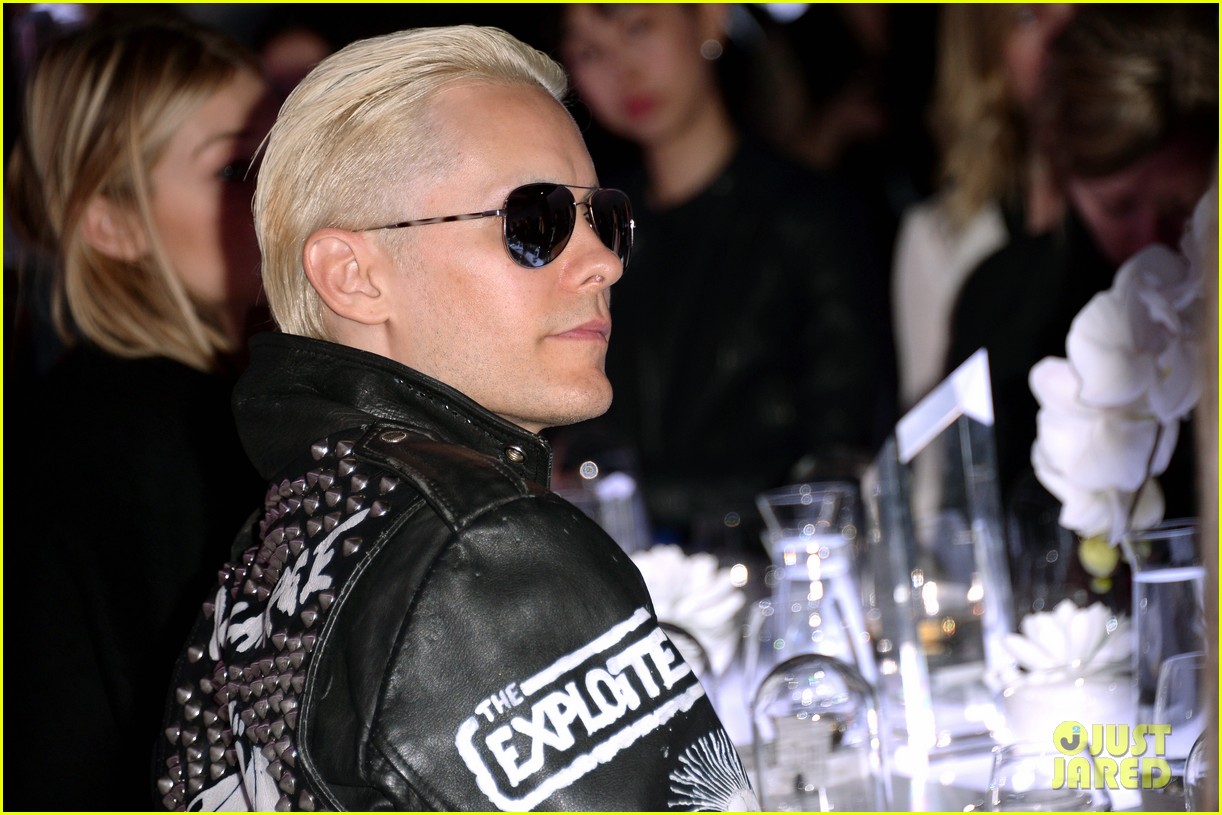 Jared Leto Mingles with Models During Paris Fashion Week: Photo 3320792 ...