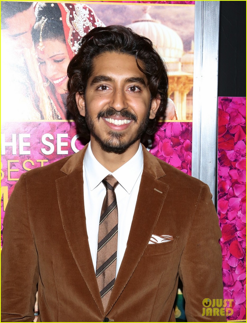 Dev Patel & Judi Dench Premiere 'Second Best Exotic Marigold Hotel' in ...