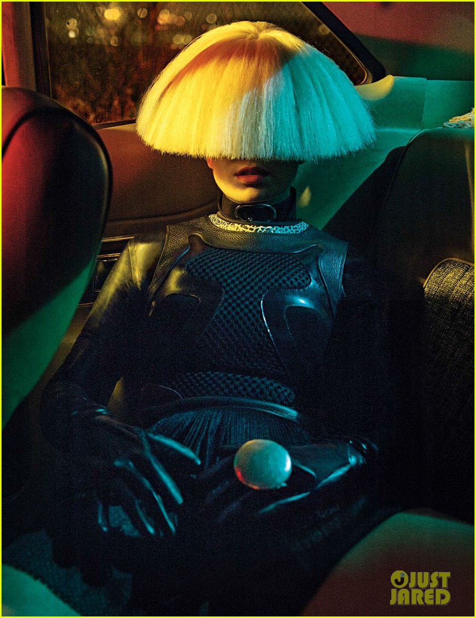 Sia's White Hair Is Out of Control on 'Interview' April 2015 Cover ...