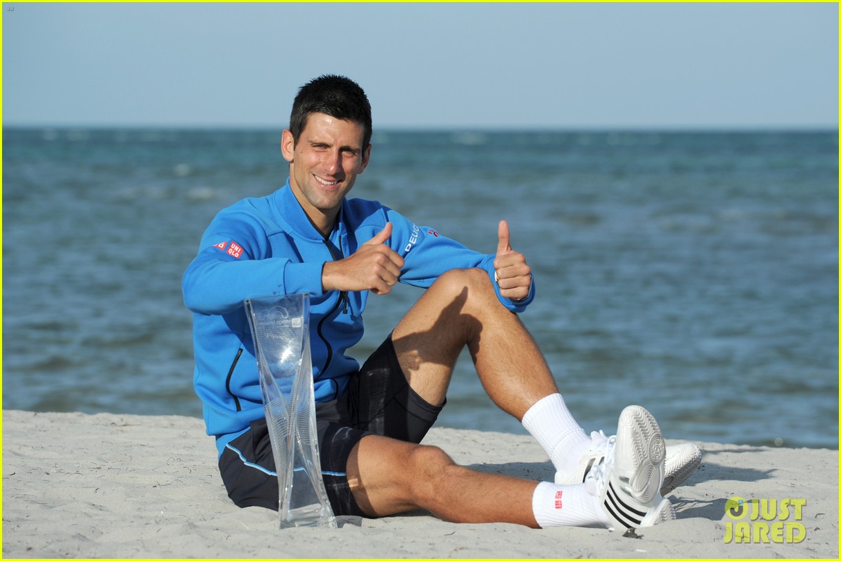 Novak Djokovic Celebrates Fifth Miami Open Title Win After Beating Andy ...