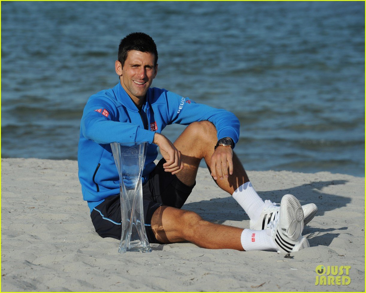 Novak Djokovic Celebrates Fifth Miami Open Title Win After Beating Andy ...