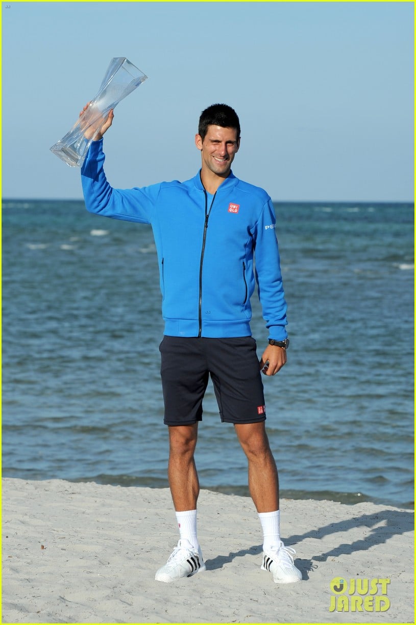 Novak Djokovic Celebrates Fifth Miami Open Title Win After Beating Andy ...