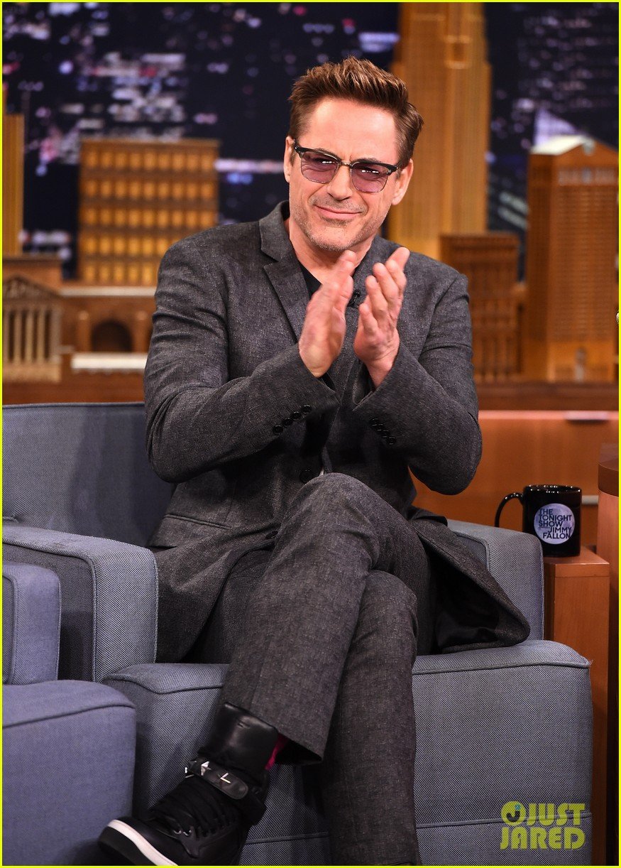Photo: robert downey jr tons of emotions in tonight show interview 11 ...