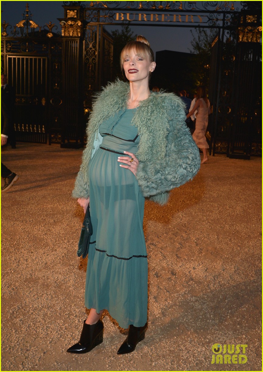 Jamie King Puts Baby Bump on Display in Totally Sheer Dress: Photo ...