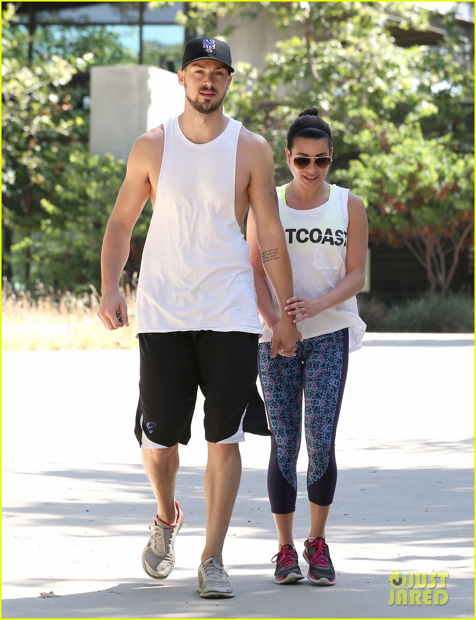 Lea Michele & Matthew Paetz Hit The Trails To Kickstart Weekend: Photo ...