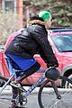 Jared Leto's Green Hair Is Slicked Back for Toronto Bike Ride: Photo ...