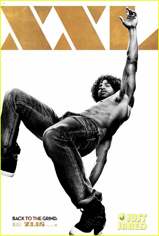 Adam Rodriguez Is Hot & Shirtless in 'Magic Mike XXL' Character Poster ...
