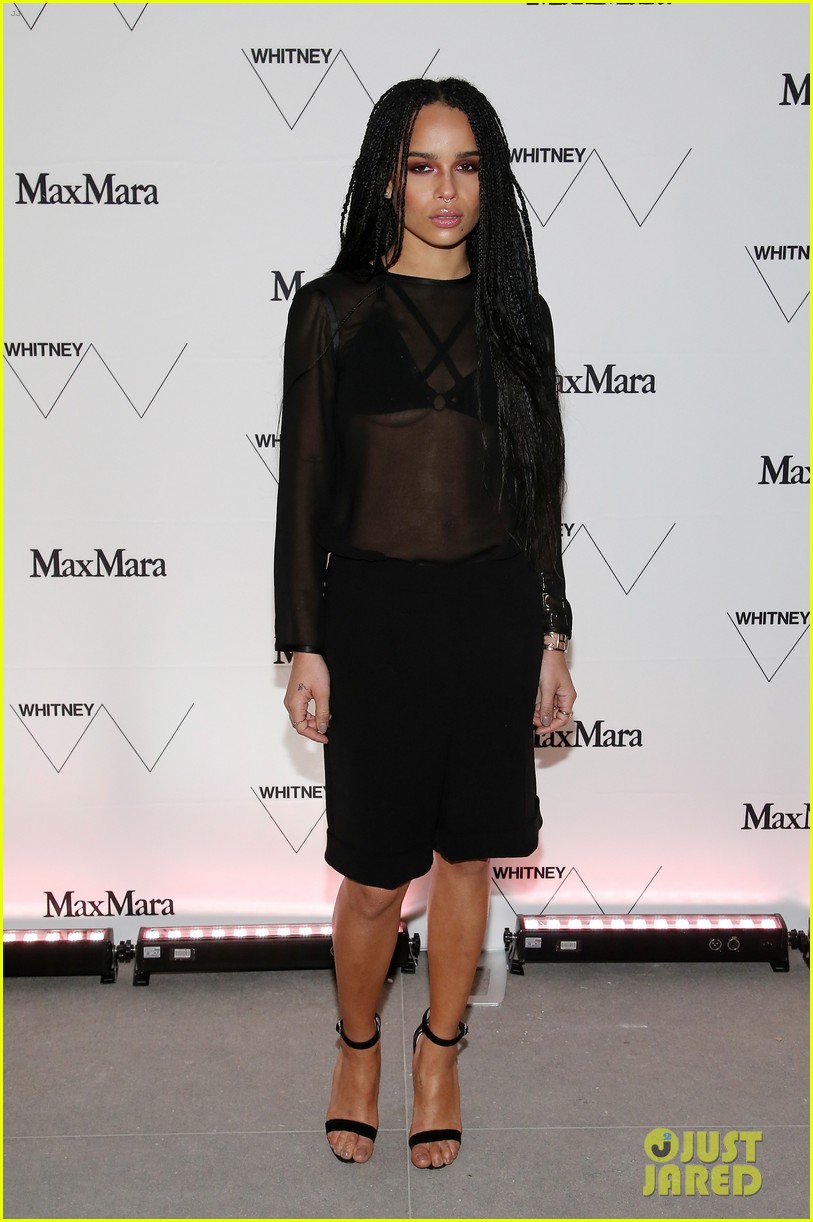 Zoe Kravitz Goes Sheer While Solange Knowles Wears Yellow Fur at ...